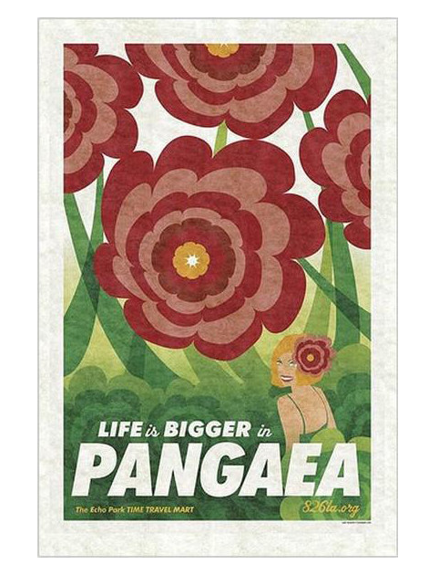 Time Travel Poster - Pangaea – Time Travel Mart