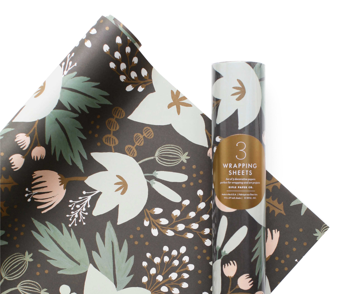 Rifle Paper Holiday Gift Wrap – Time Travel Mart
