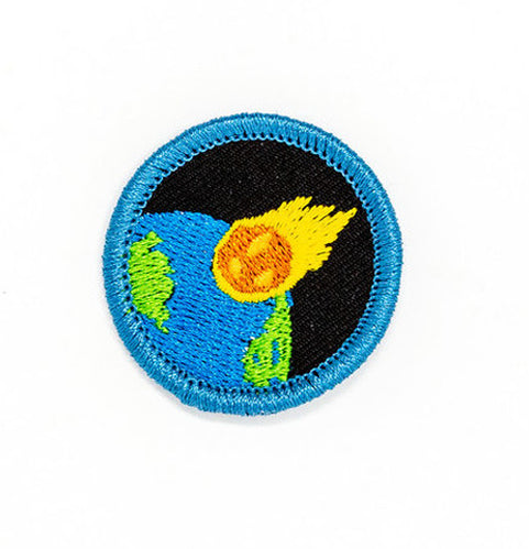 Extinction Preparedness Time Badge – Time Travel Mart