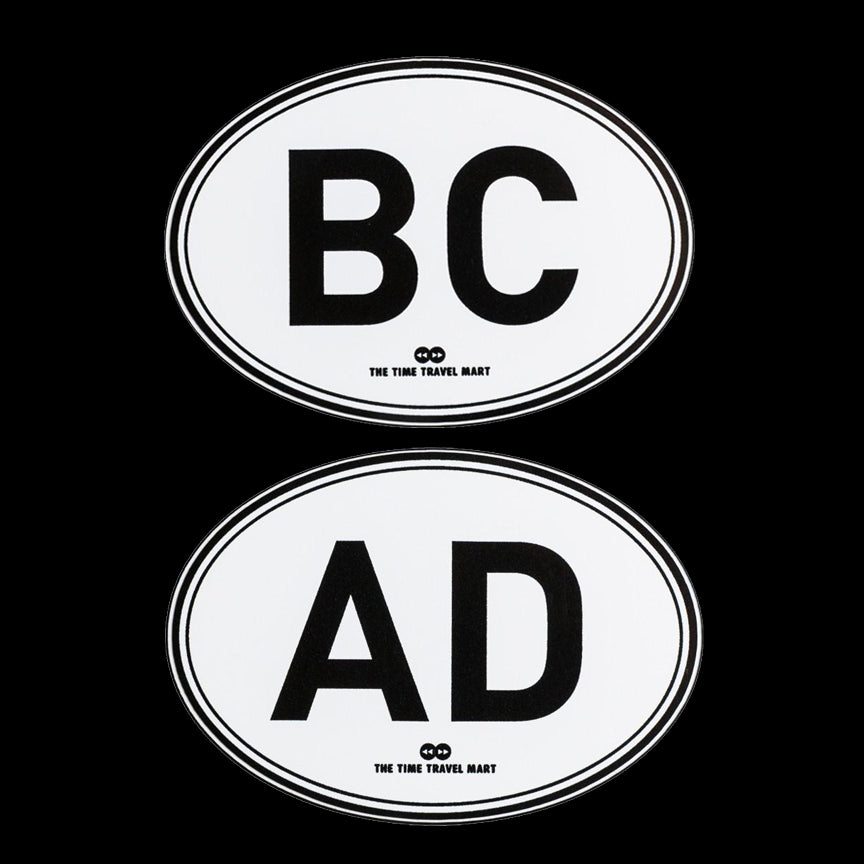 BC-AD Stickers – Time Travel Mart