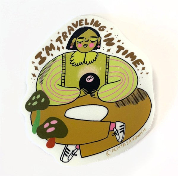 Traveling in Time Stickers – Time Travel Mart
