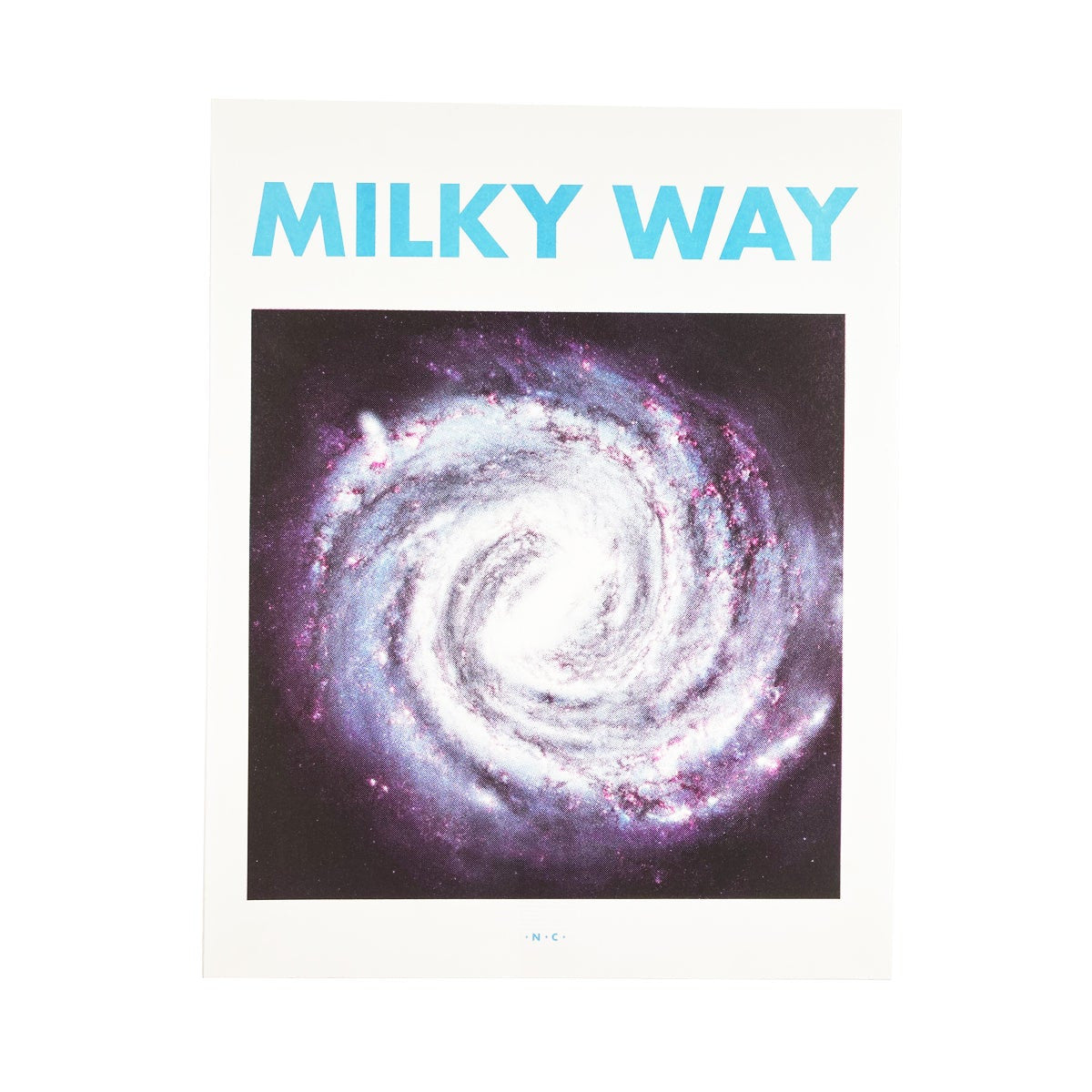 Milky Way Galaxy Print – Time Travel Mart